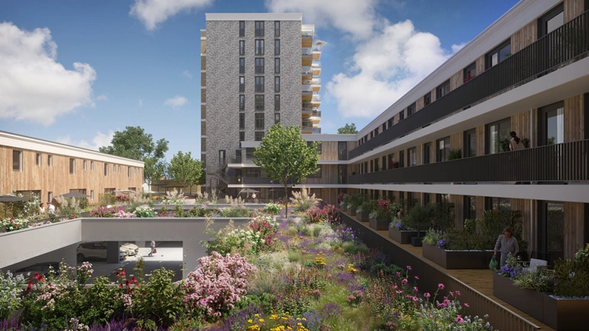 Startsein gegeven voor bouw van 118 nieuwe woningen aan Rijnhaven ...