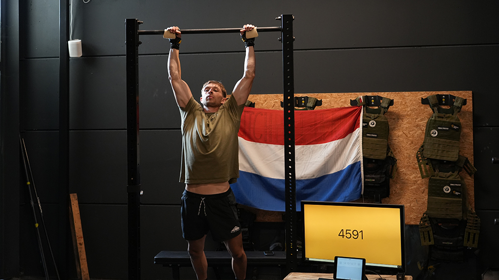Alphenaar Jesse verbreekt Nederlands pull-up record in 24 uur: ‘Alles ...